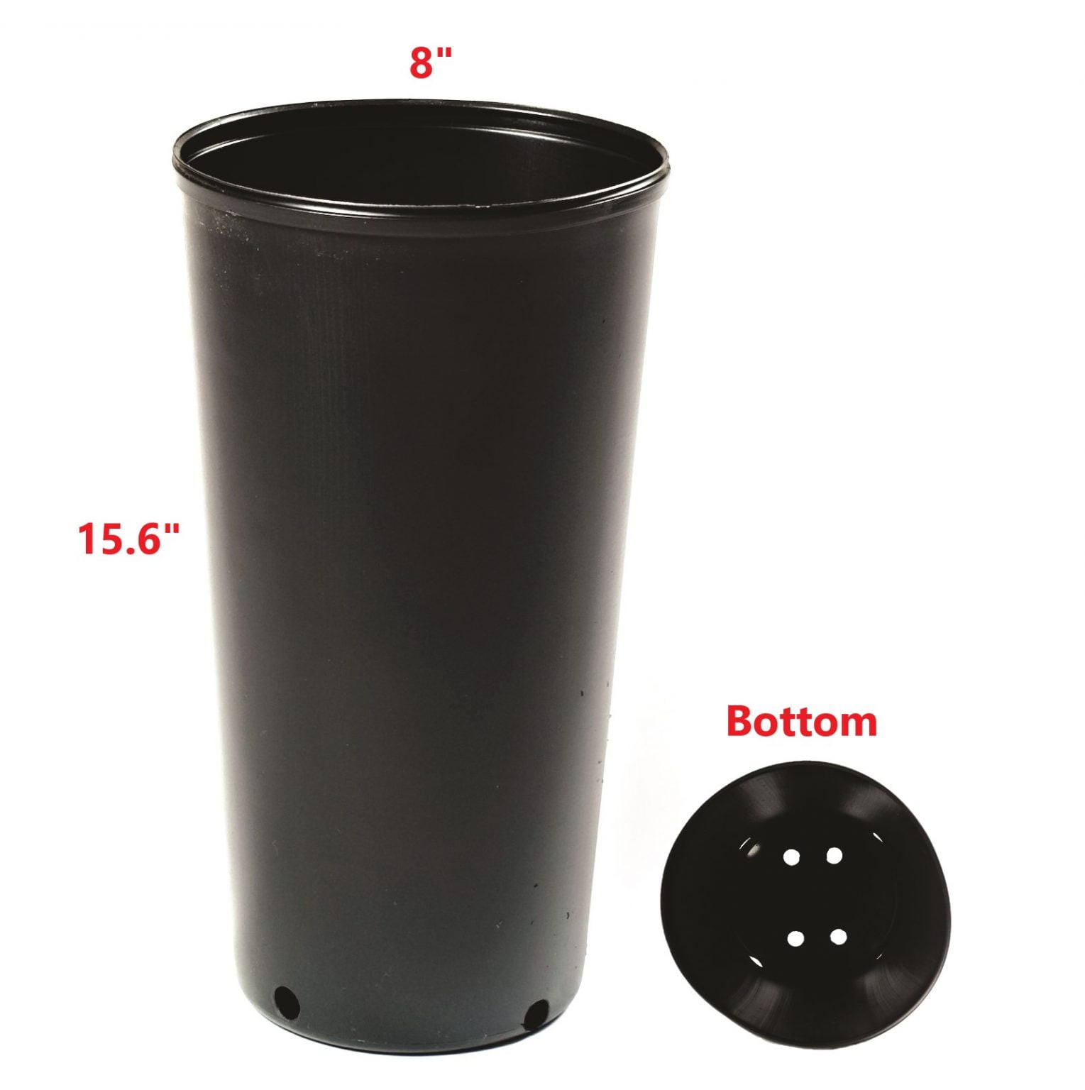 Treepots™ & Trays - TP815R - 8 x 15.6" Treepot - Stuewe & Sons