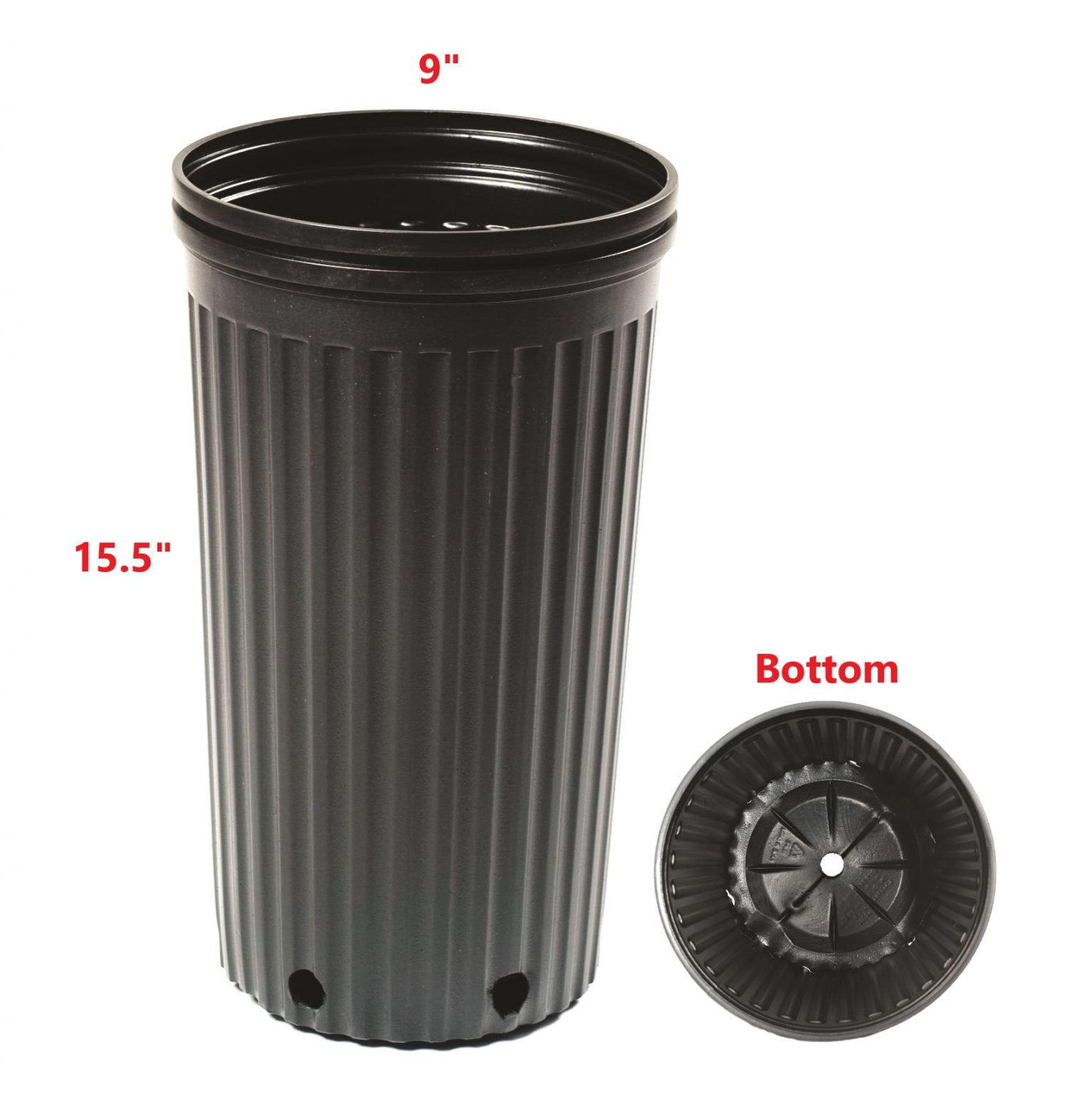 Treepots™ & Trays - TP915R - 9 x 15.5" Treepot - Stuewe & Sons