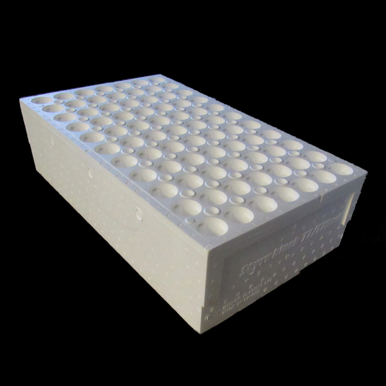Beaver Styroblock Containers - V77/170HS - 77 Cavity 6" Deep High ...